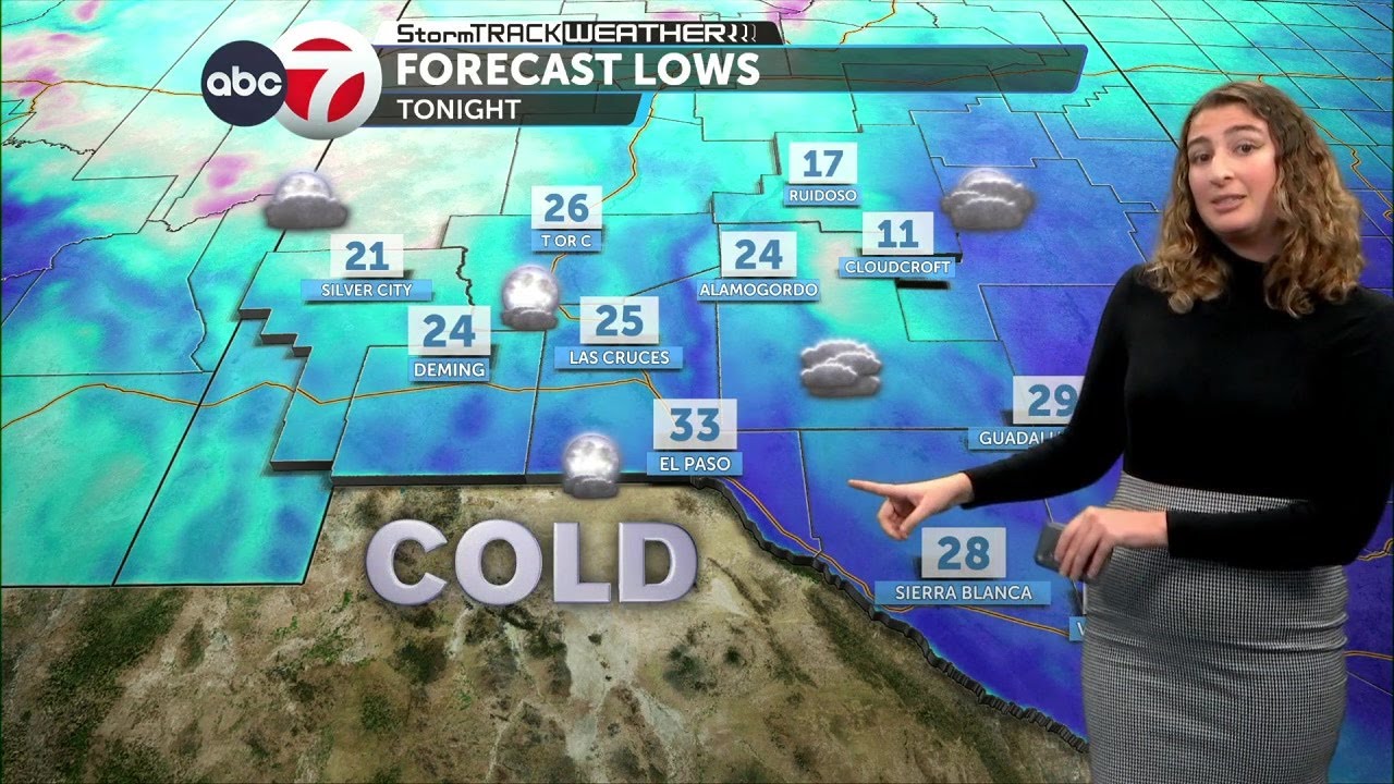 ABC-7 StormTRACK Weather: Cold temps stick around for a while - YouTube