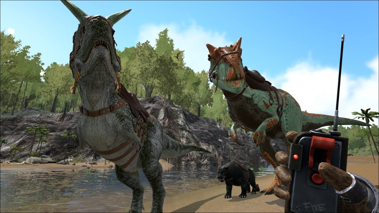 EXPLOSIONES Y ENTRENAMIENTOS #74 | ARK Survival Evolved - YouTube