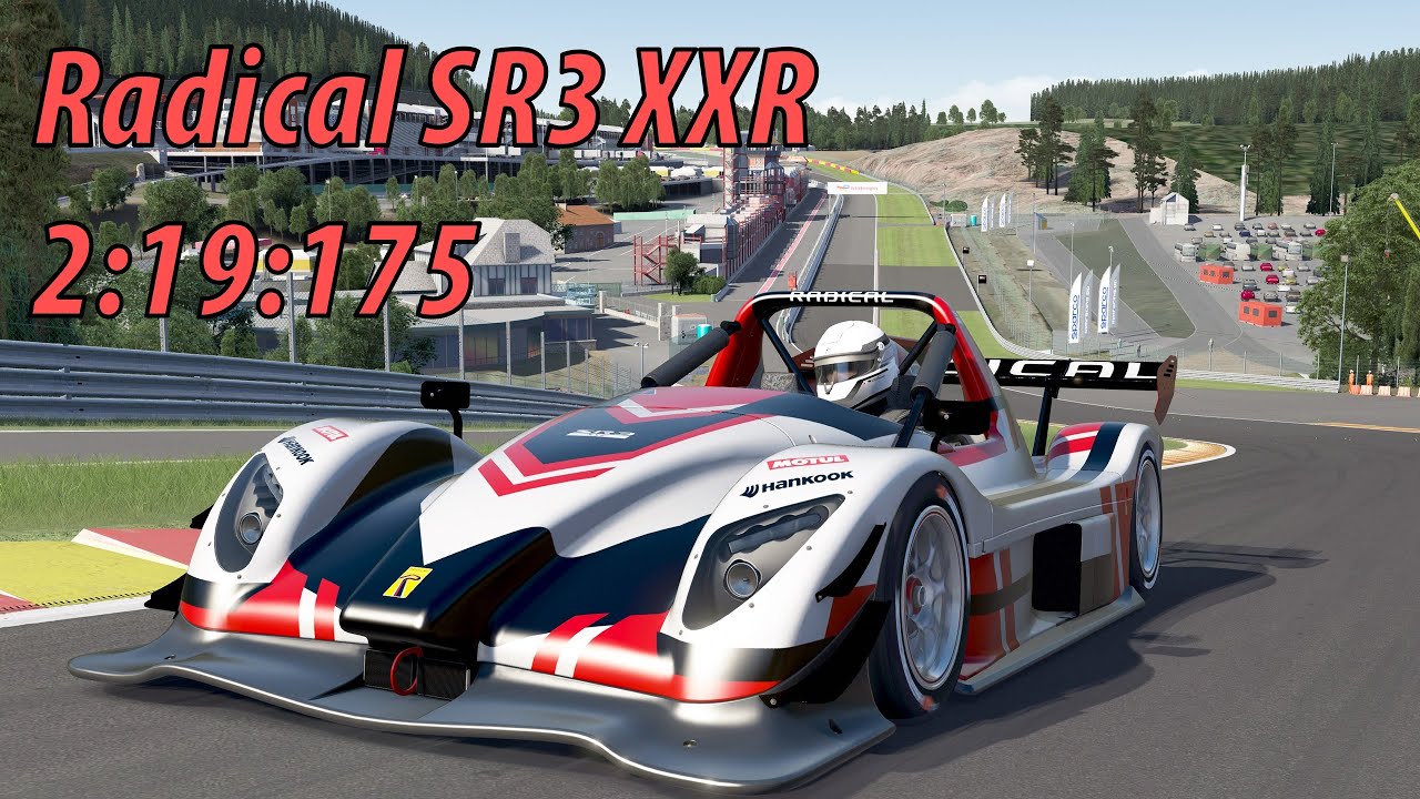 Radical SRE3 XXR - Spa 2022 2:19:175 - Assetto Corsa LFM + Setup - YouTube