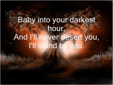 the pretenders Ill stand by you with Lyrics - YouTube