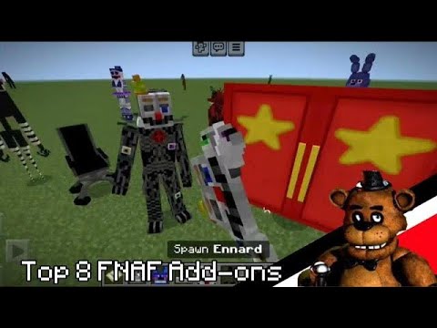 Top 8 FNAF Add-ons (Final Round) | Ahmedpro23 - YouTube