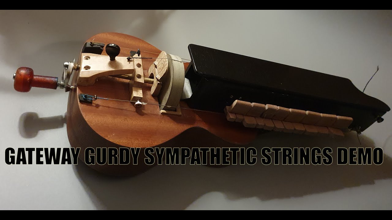 Gateway Gurdy Sympathetic Strings Demonstration - YouTube