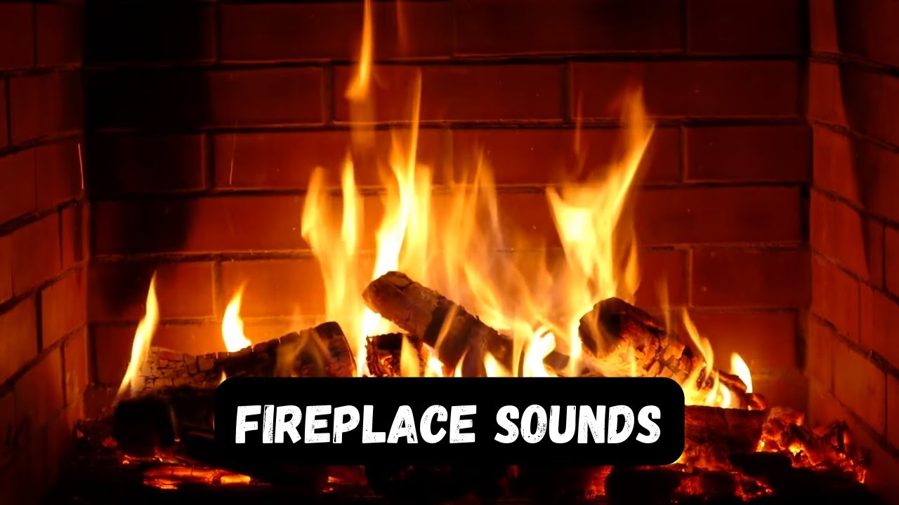 Relaxing Fireplace (10 HOURS) with Burning Logs and Crackling Fire ...
