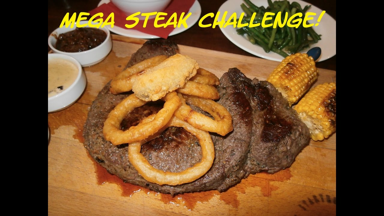 Mega Steak Challenge | Brno, Czech Republic - YouTube