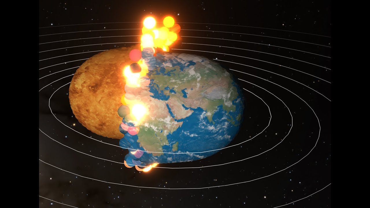 Earth-Mars Collision - YouTube