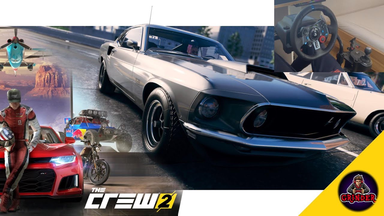 Street racing in The Crew 2 / Logitech G29 - YouTube