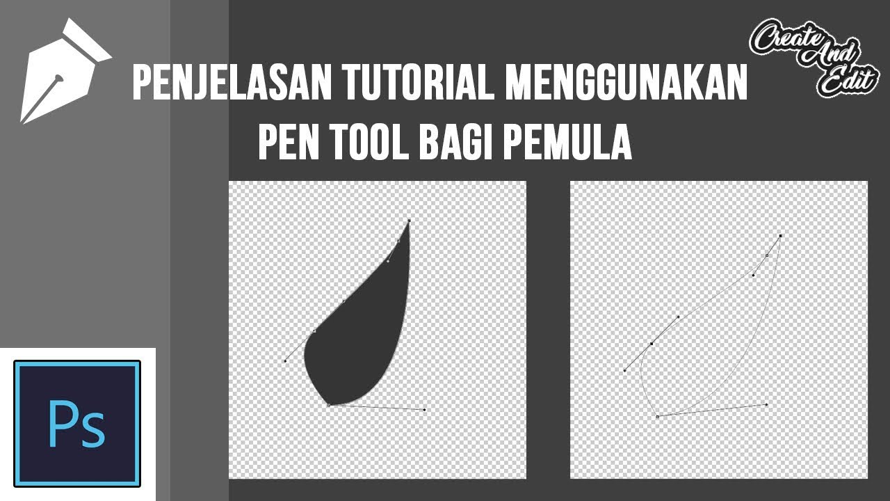 Cara Menggunakan Pen Tool Photoshop Fungsi Dan Cara Menggunakan Pen