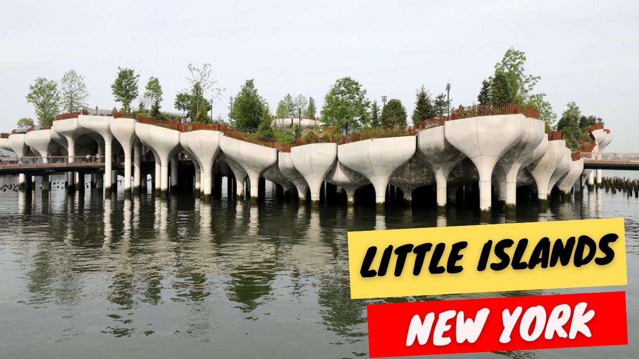 Little islands New York City | 75 floating pillar #littleisland # ...