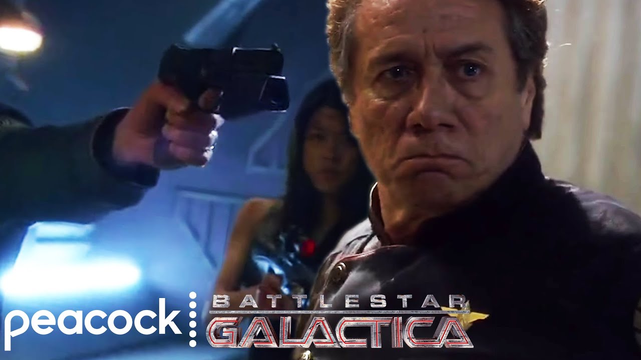 Battlestar Galactica | The Execution Of Admiral Adama? - YouTube