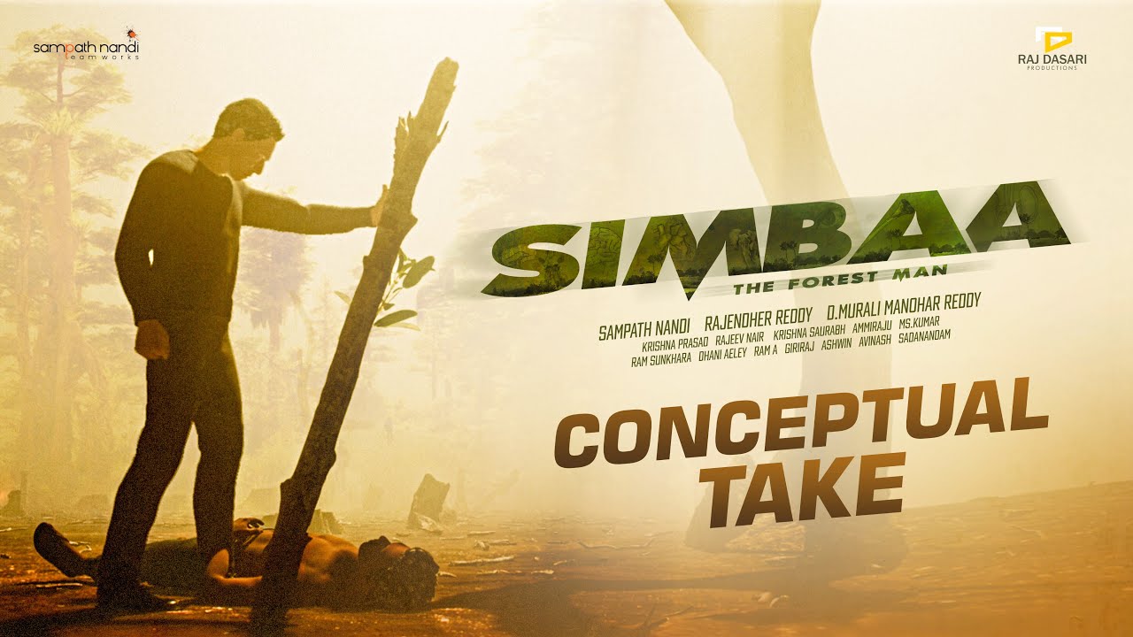 Concept Teaser of Simbaa || Sampath Nandi || Murali Manohar || SNTW ...