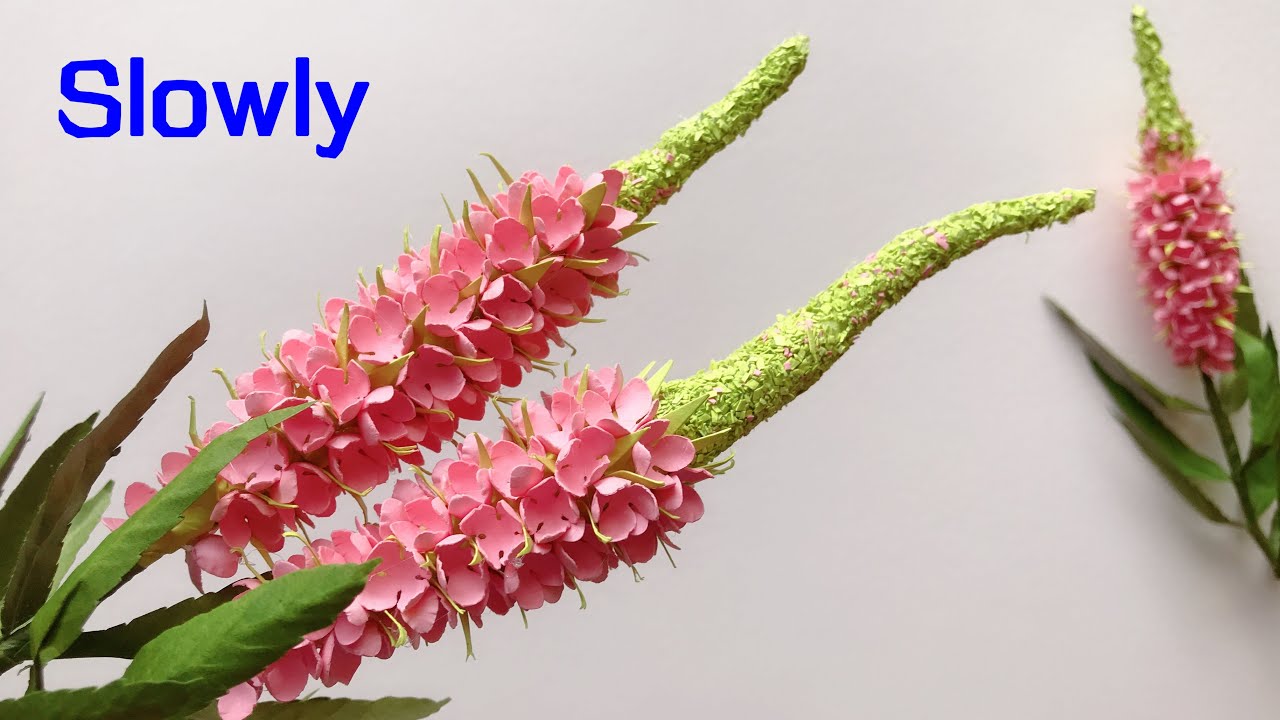 ABC TV | How To Make Veronica Paper Flower With Shape Punch (Slowly ...