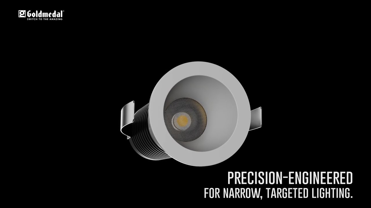 Goldmedal Electricals | Introducing Ignis LED Deep COB Spotlight - YouTube