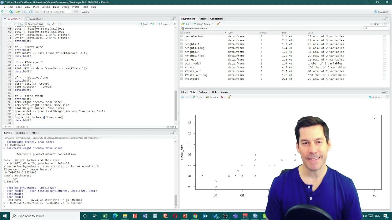 Stats Apps Tutorials: 13. Linear regression in SPSS, Excel, JASP, and R ...