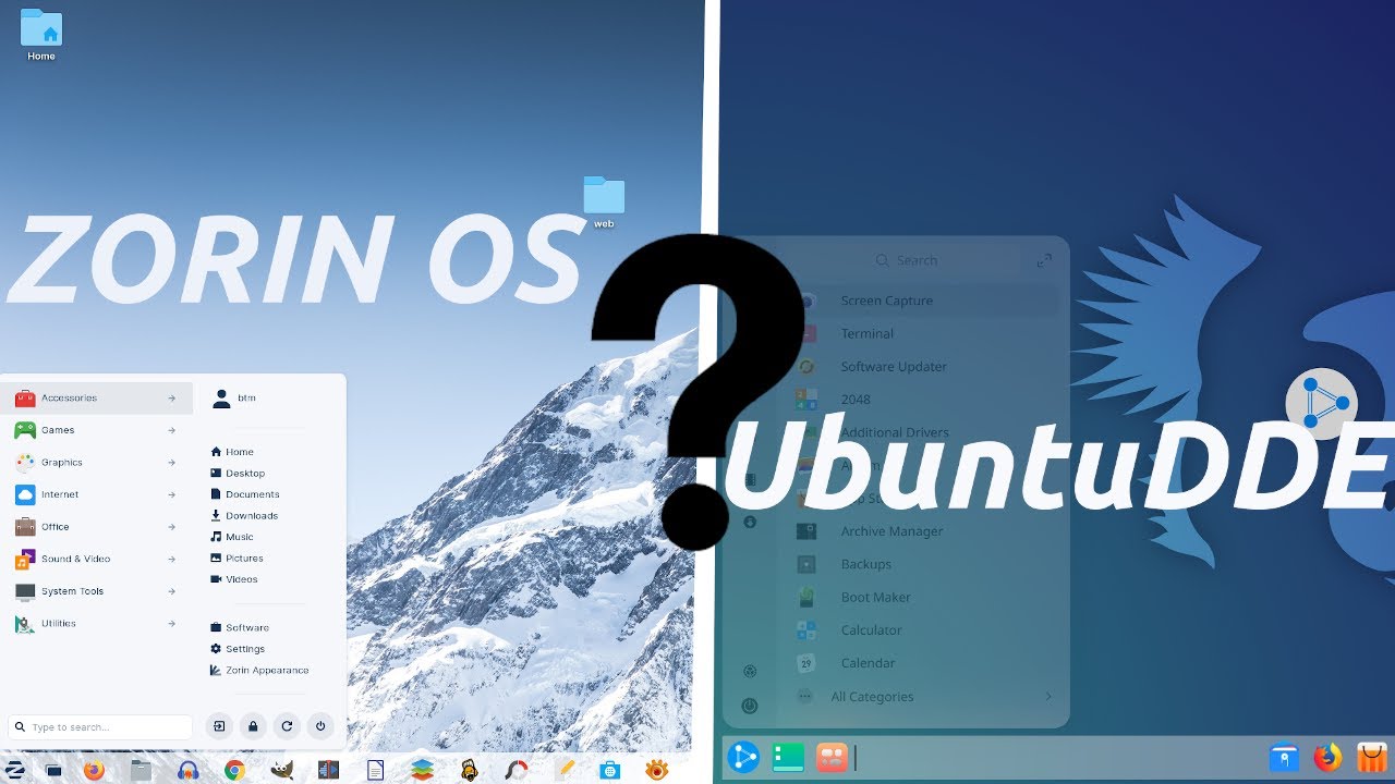 Zorin OS or Ubuntu DDE? - YouTube