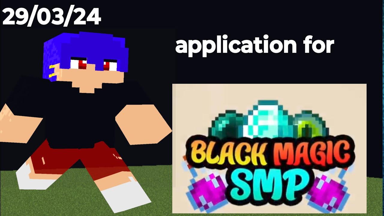 application for black magic smp #blackmagicsmp @zigbeastshow2345 ...