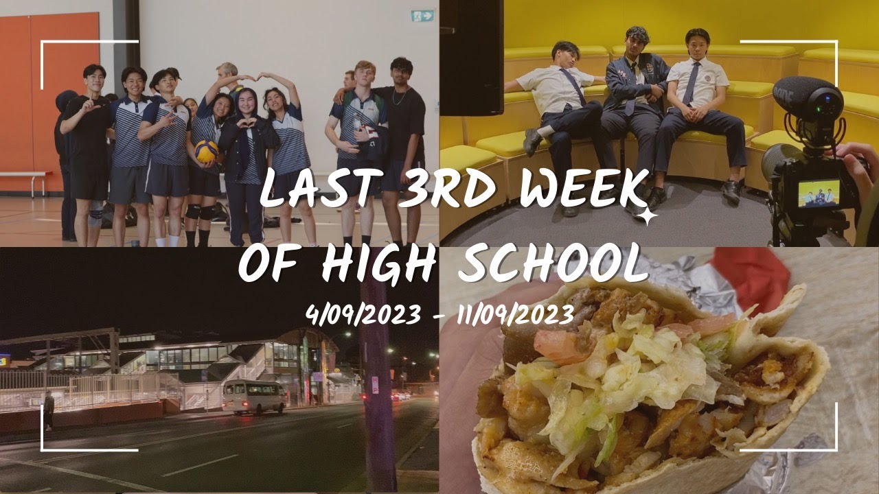 3rd last week of high school - YouTube