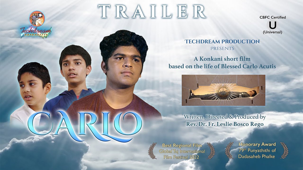 Trailer | Carlo - A Konkani Short Film based on the life of Blessed ...