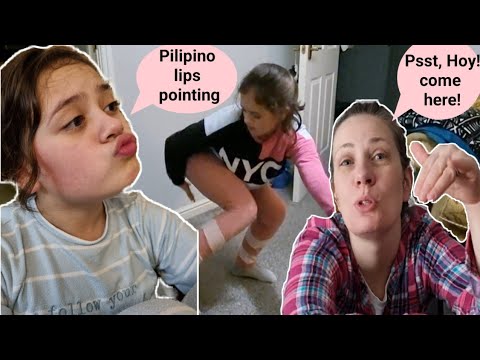WHY FILIPINOS DO THESE? | ANG PUNAS PWET DANCE MOVE NI SOPHIA - YouTube