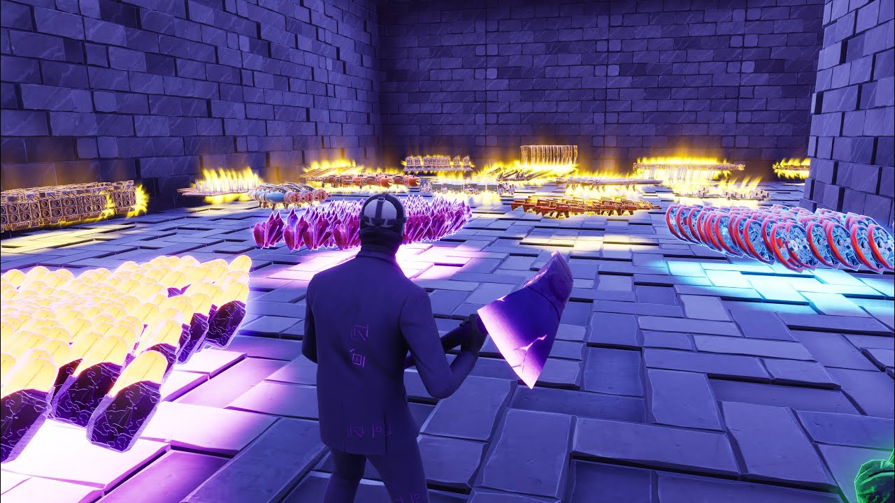 Fortnite Stw Giveaway - 144 Traps/Guns Inventory Fills - YouTube