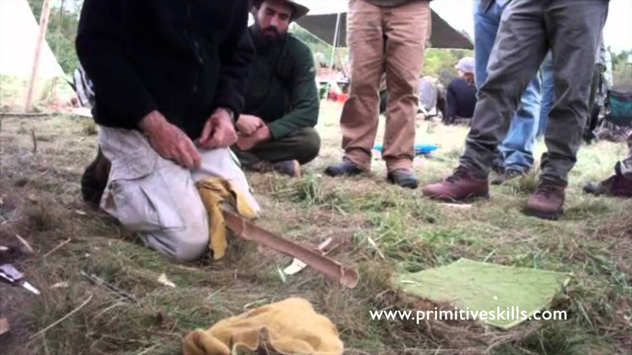 Fire Saw Fire by Friction Tips and Techniques - YouTube