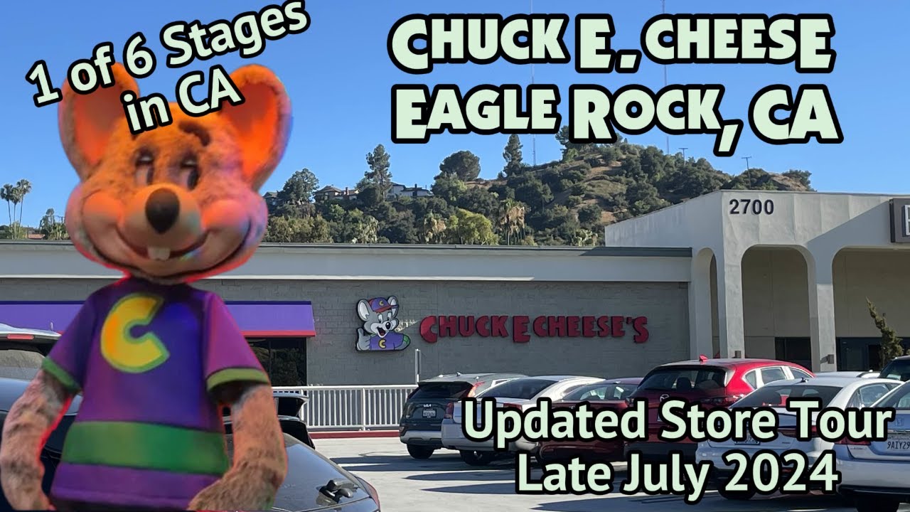Chuck E. Cheese's Los Angeles/Glendale (Eagle Rock), CA Updated Tour ...
