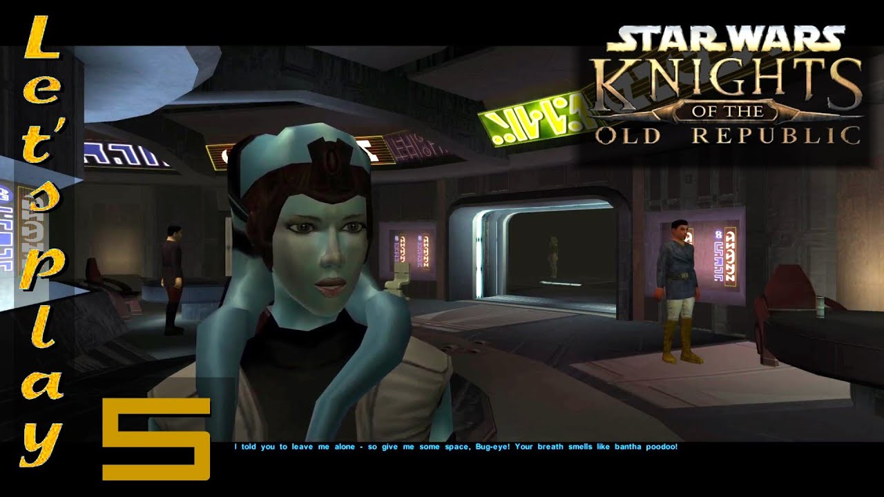 Let's Play Knights of the Old Republic (KOTOR) ep. 5 (Widescreen ...