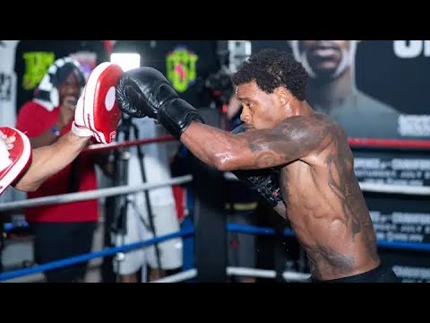 Errol Spence Jr. & Terence Crawford Open Workouts - YouTube