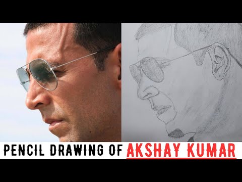 Akshy Kumar | Akshy Kumar Sketch | draw a Actor for beginners,pencil ...