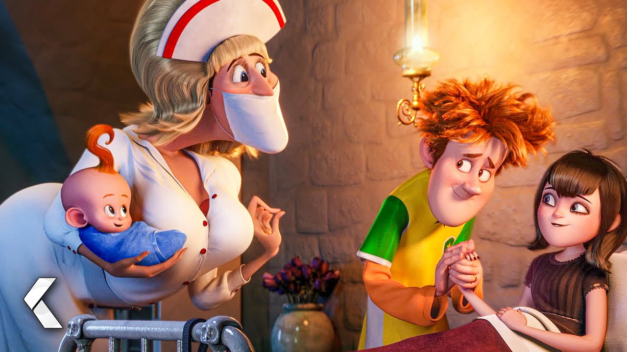 The Birth of Dennis Scene - Hotel Transylvania 2 (2015) - YouTube