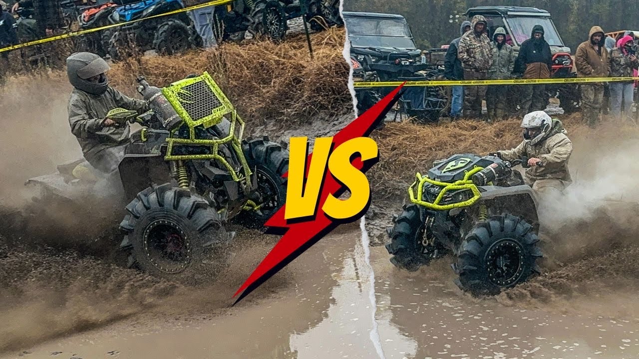 The FASTEST 4x4 Offroad Mud Racing ATVs!!! - YouTube