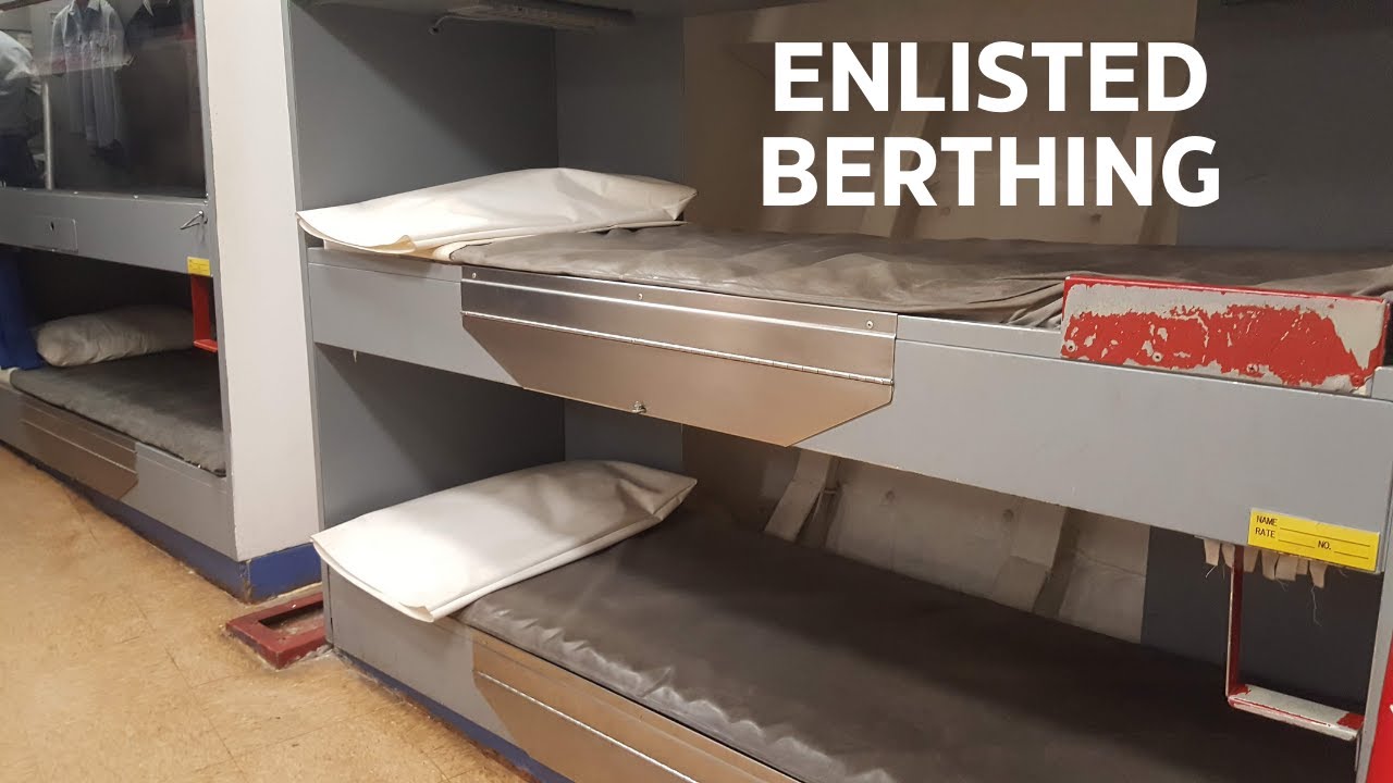 What You'll Find in A Sailor's Sleeping Compartment - YouTube