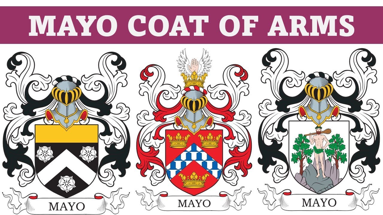 Mayo Coat of Arms & Family Crest - Symbols, Bearers, History - YouTube