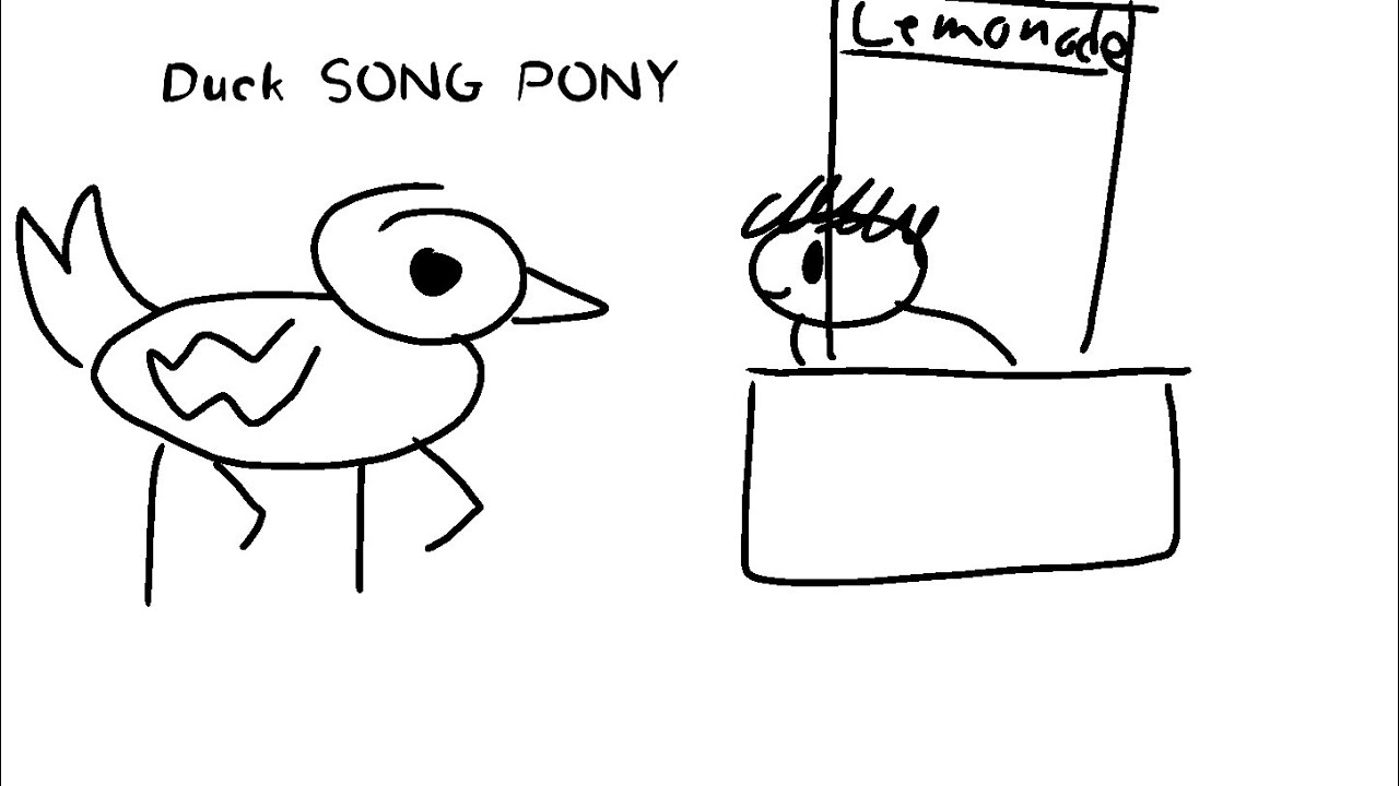 The Duck Song Pony Town Version! - YouTube