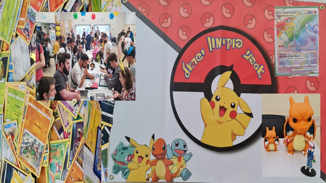 כנס פוקימון - אספני פוקימון ישראל 2022 Pokemon Israel Collectors - YouTube