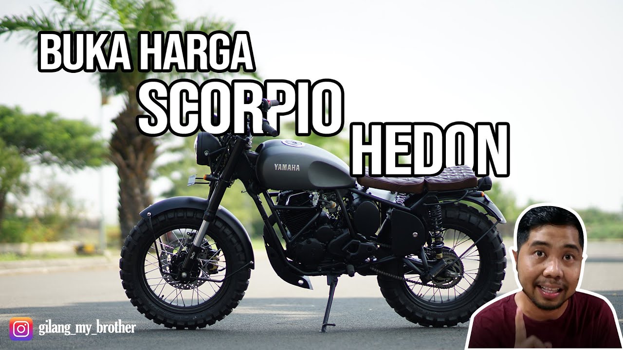 YAMAHA SCORPIO CUSTOM SIMPLE CLASSIC DENGAN HARGA SEGINI ??? - YouTube