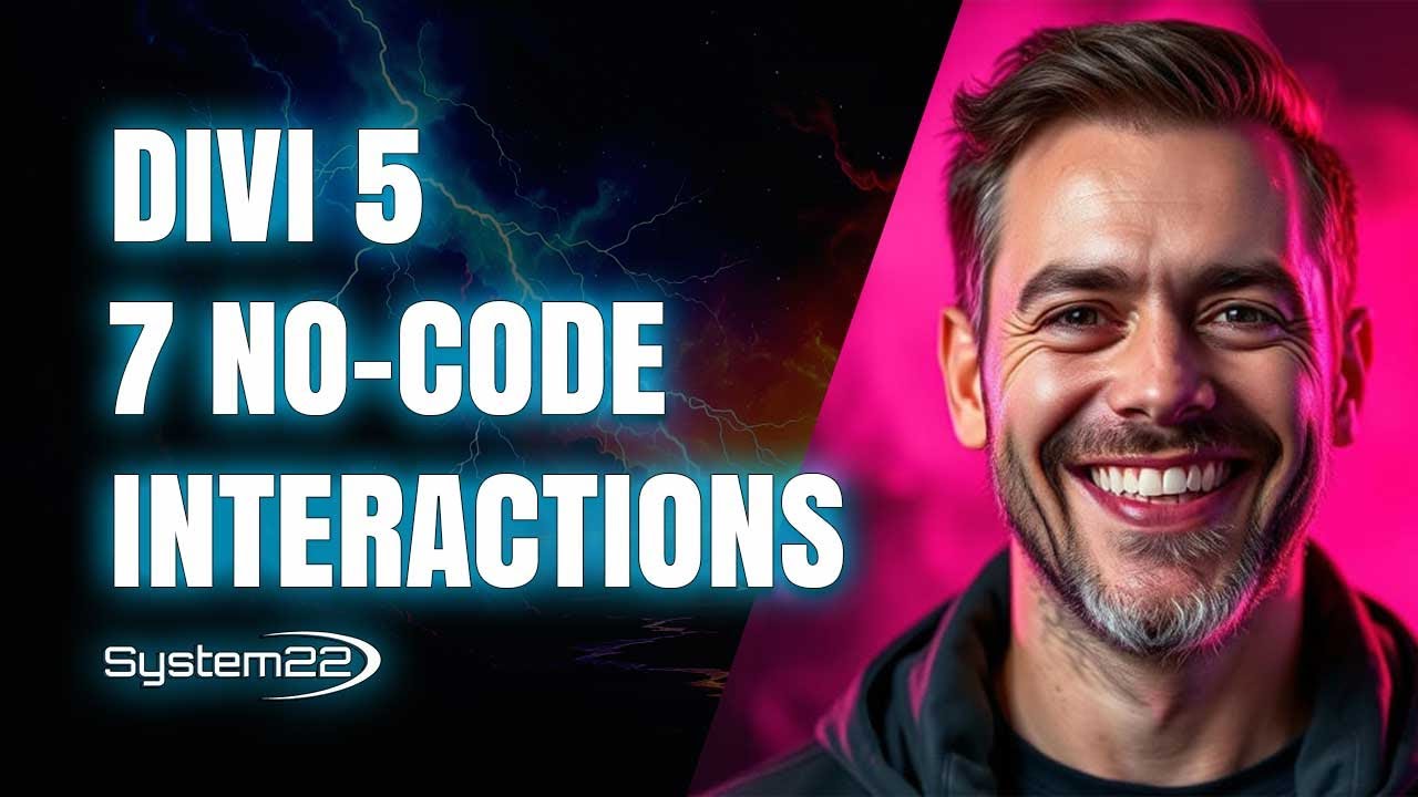 7 Awesome No-Code Interactions in Divi 5 (No JavaScript Needed) - YouTube