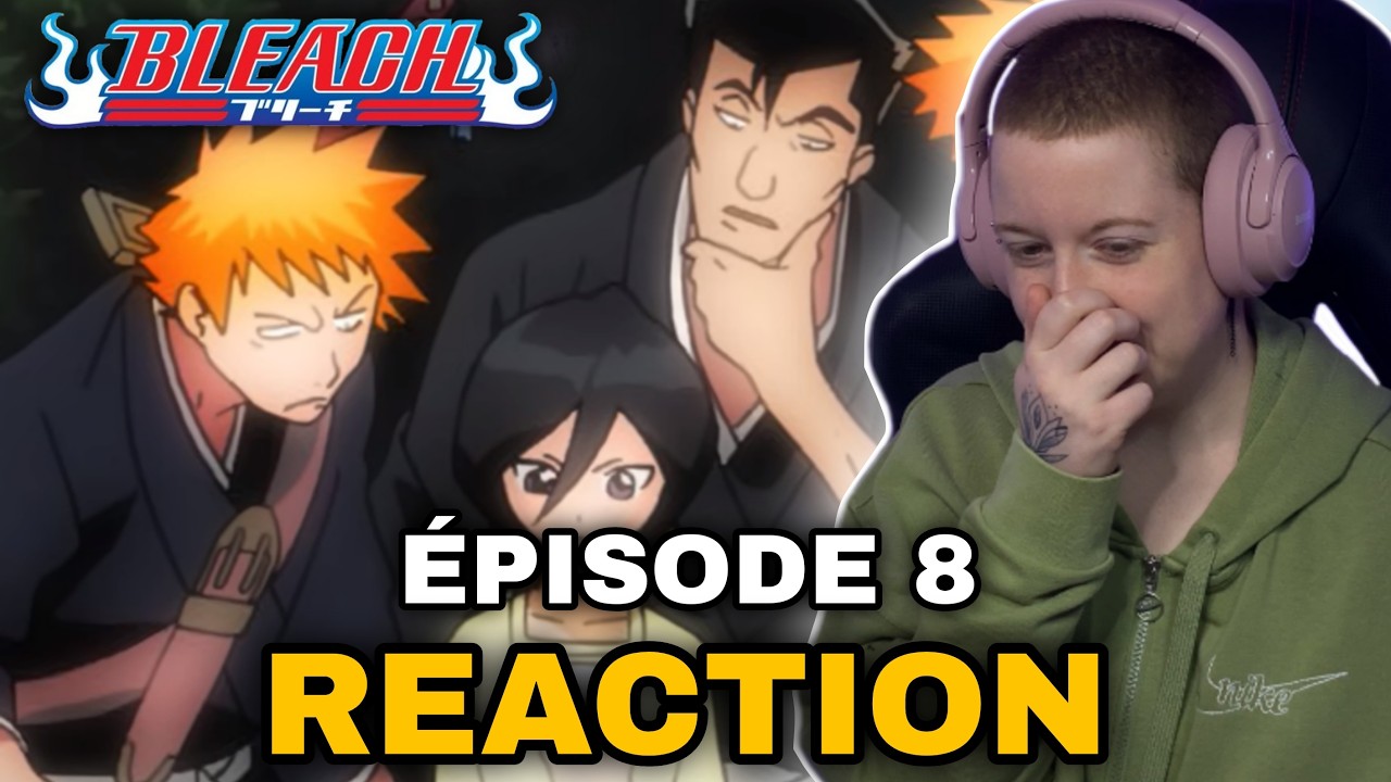 CE MEC EST GÉNANT ! | Réaction Bleach épisode 8 - YouTube