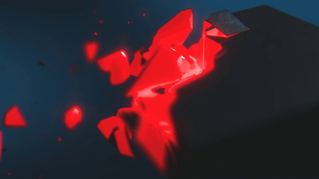 3D Logo Animation Cube Fracture - YouTube