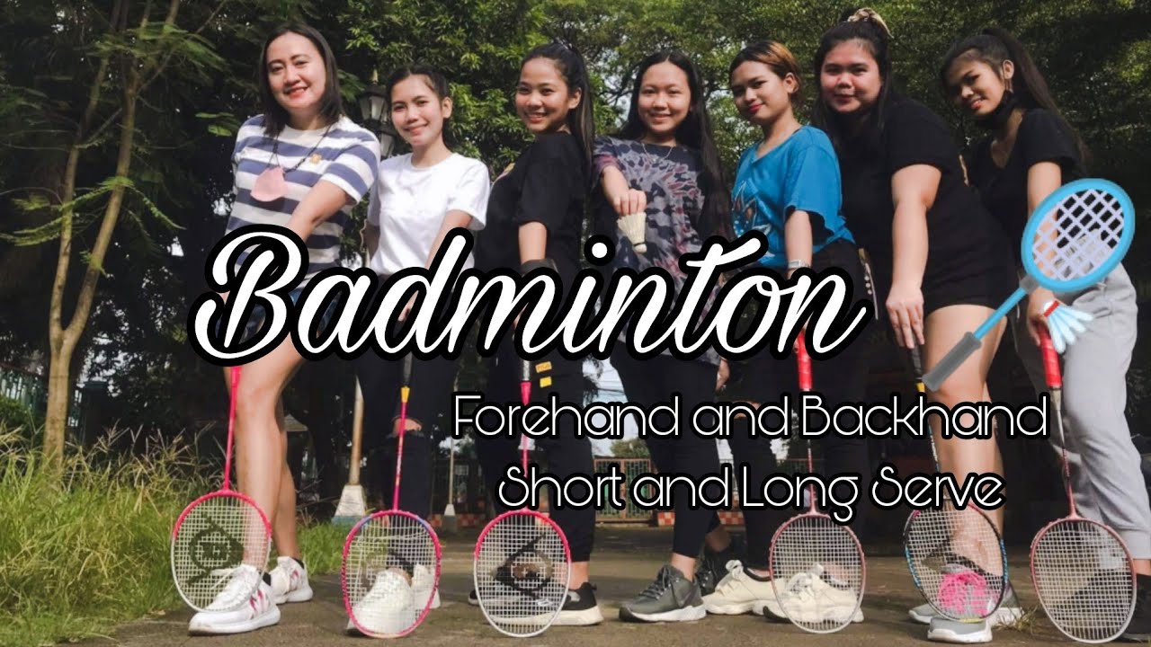 Forehand and Backhand Short Serve Forehand and Backhand Long Serve ...