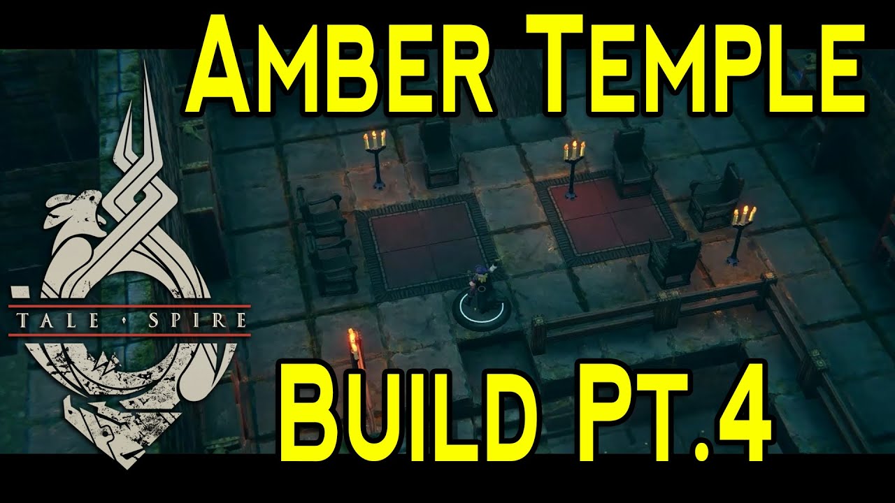 TaleSpire Amber Temple Build [Part 4] - YouTube