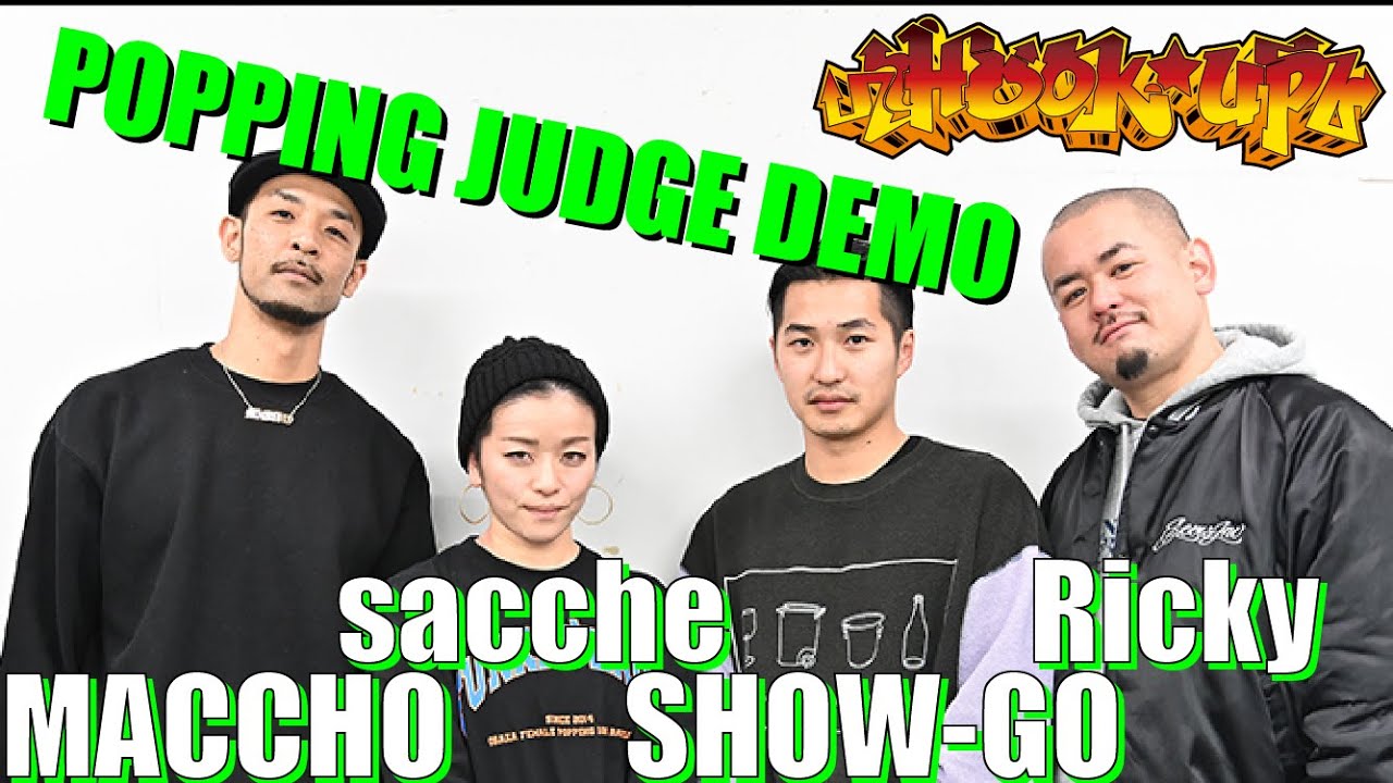 JUDGE DEMO│SHOW-GO, Ricky,sacche, MACCHO│Hook up POP - YouTube