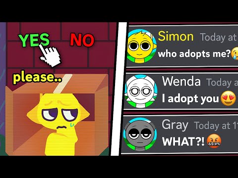 Will You ADOPT SIMON?? Sprunki Reacts to Sprunki, but ADOPT SIMON