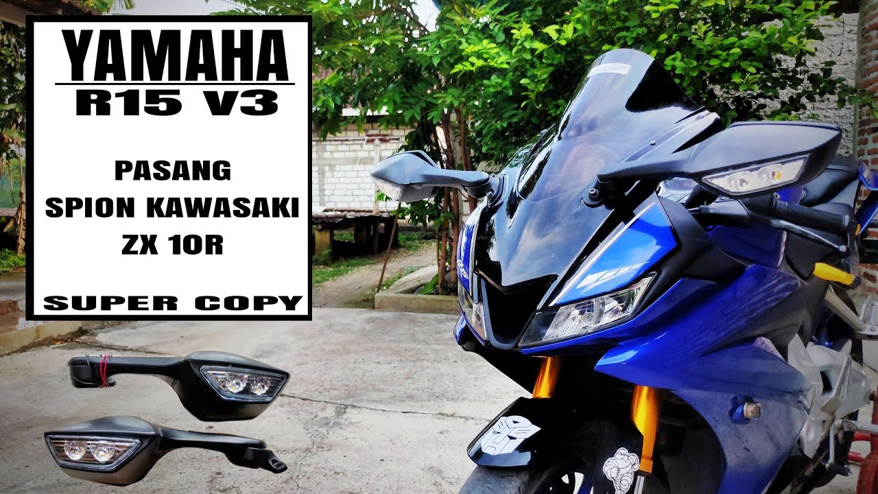 UNBOXING SPION ZX 10 R SERTA PASANG DI R15 V3 - YouTube