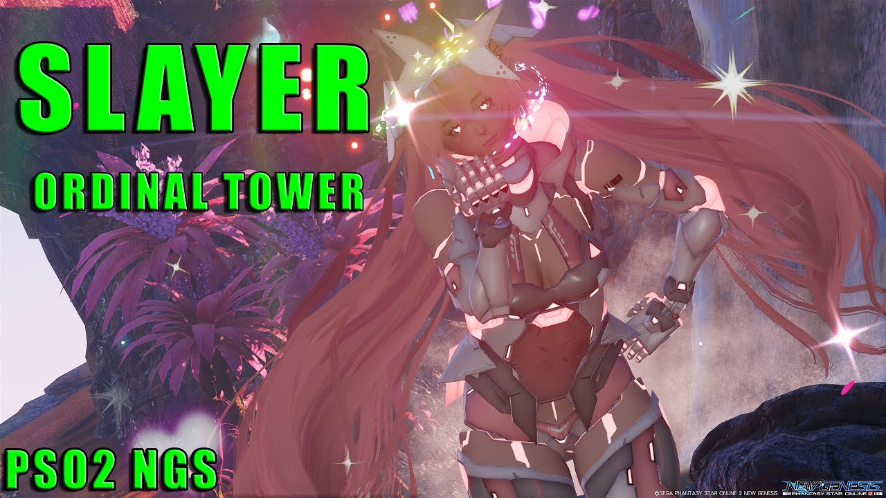 PSO2 NGS Slayer Ordinal tower - YouTube