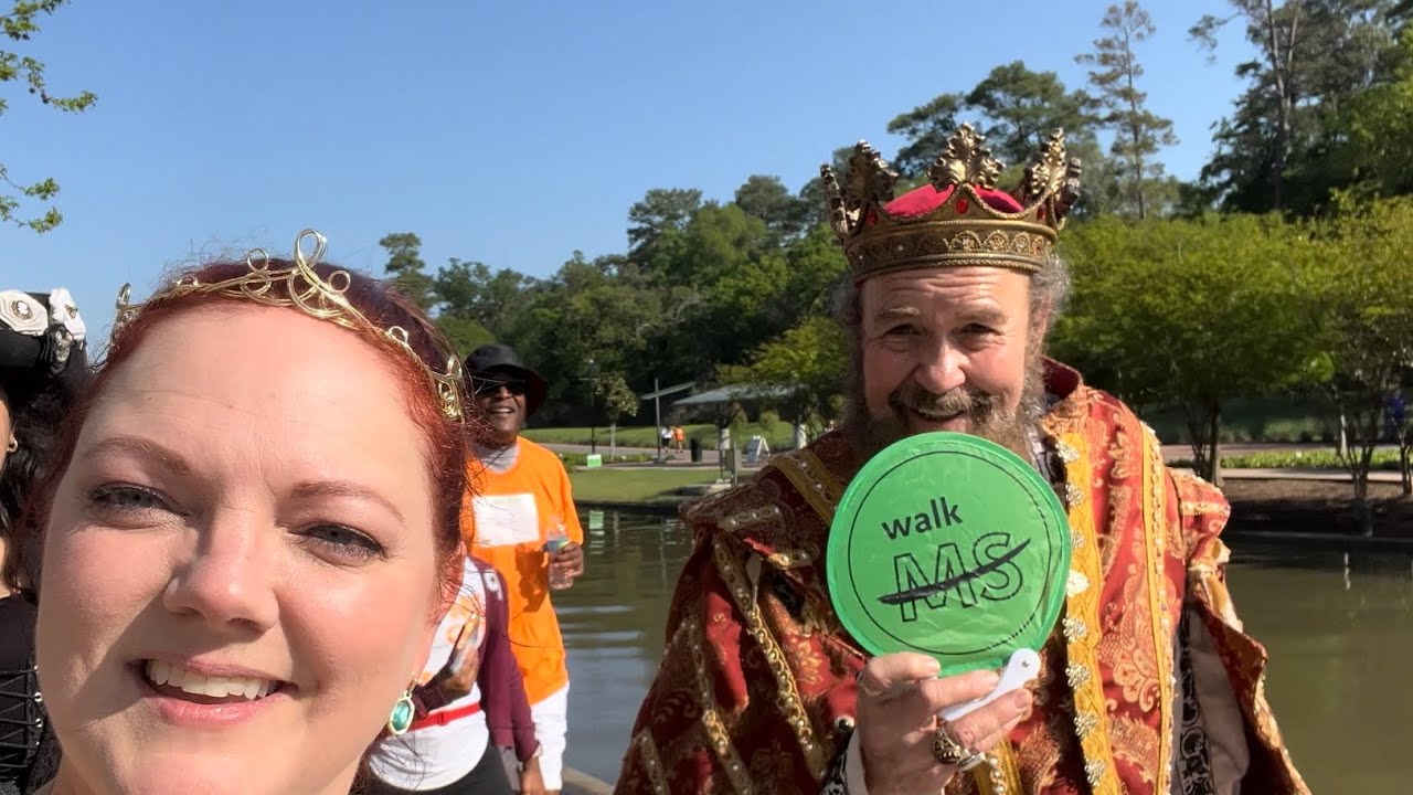 Texas Renaissance Festival Ambassadors MS fundraiser 5K walk - YouTube
