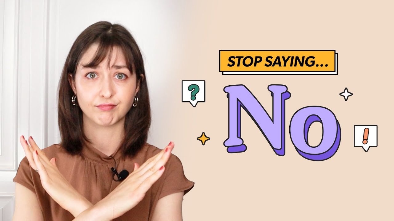 Stop saying 'No' in English 🙅 - YouTube