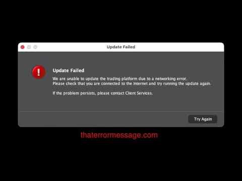 Update Failed (Interactive Brokers Trader Workstation) - YouTube
