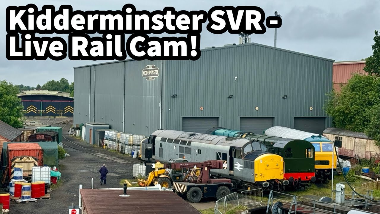 LIVE Rail Cam! - SVR Mixed Traction & Real Ale Festival! #liverailcam # ...