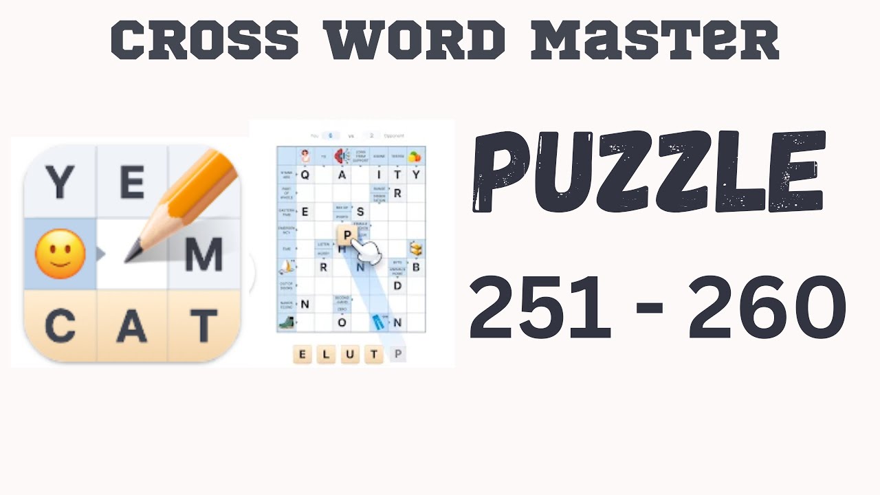Crossword Master Puzzle 251 252 253 254 255 256 257 258 259 260 Answers ...
