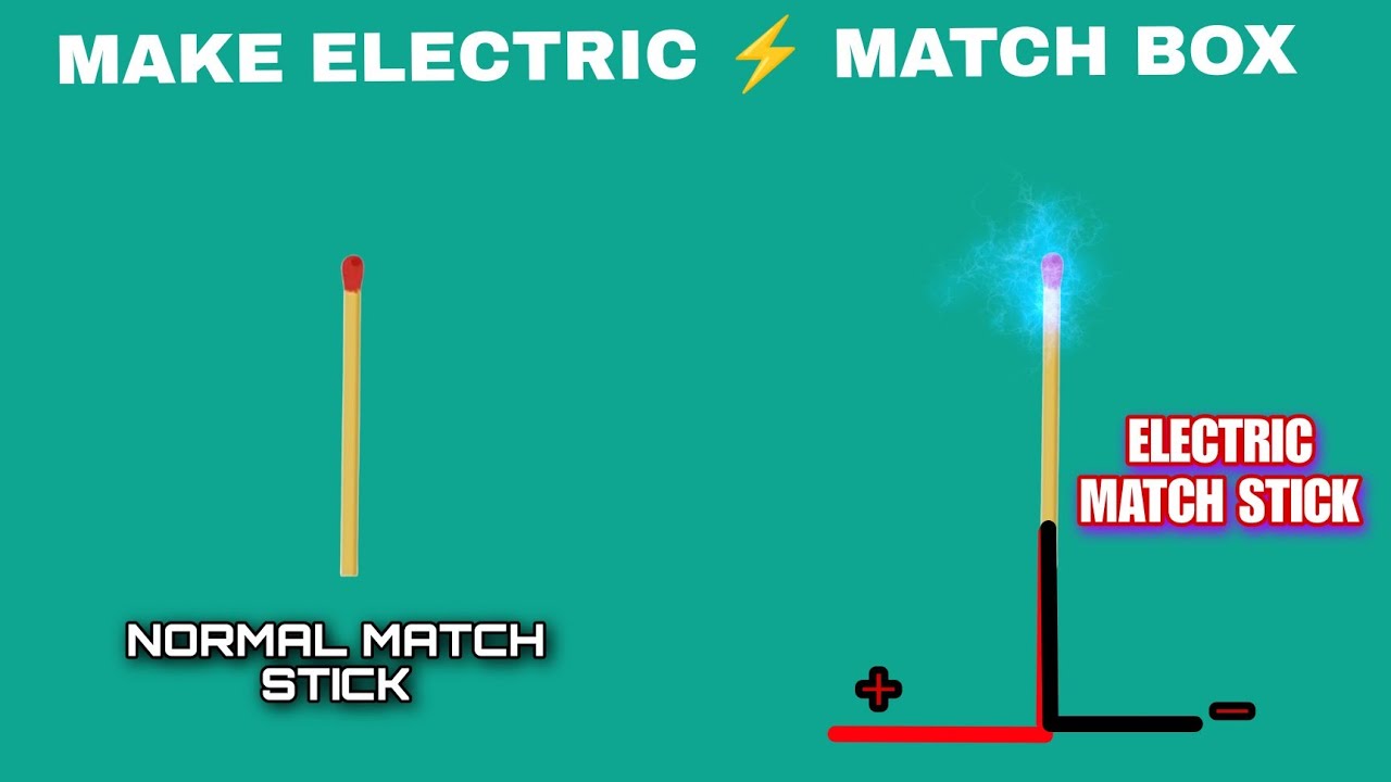 HOW TO MAKE ELECTRIC ⚡ MATCH BOX 🎁,😵🫢😱#youtube #trending #viral - YouTube